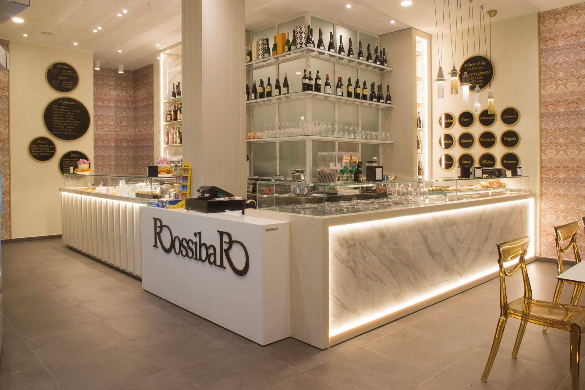 Rossibar - Roma - Ricciola Arredamenti